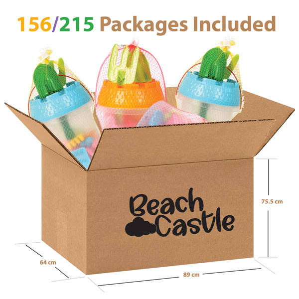 Sandcastle Beach Bucket – ToyCity
