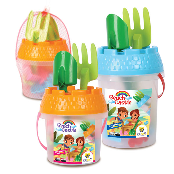 Sandcastle Beach Bucket – ToyCity